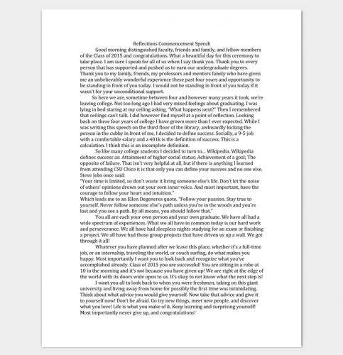 Commemorative Speech Outline Template Ncejomunicipaldechinu