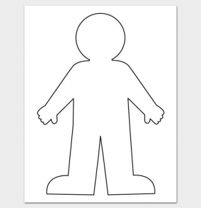 26+ Printable Body Outline Templates - Dotxes
